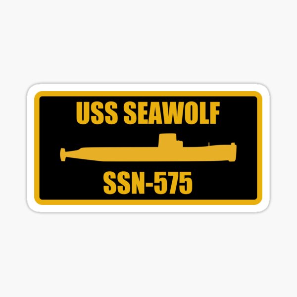 "USS Seawolf SSN-575" Sticker for Sale by FireMission45 | Redbubble