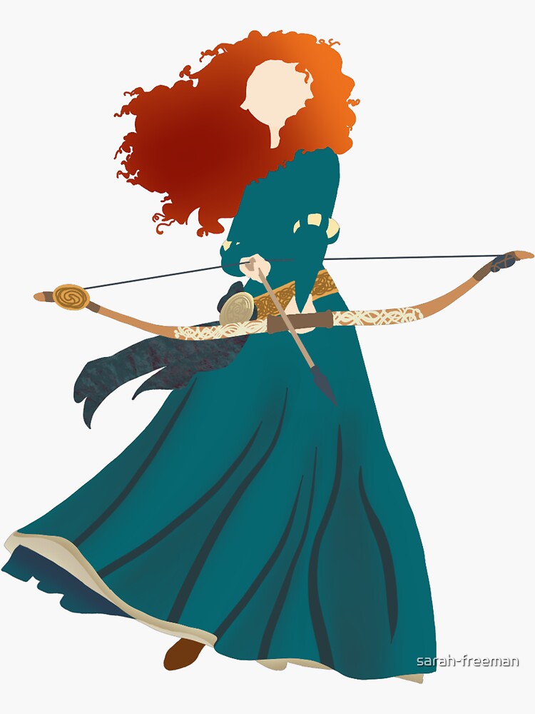 "Scottish Princess" Sticker for Sale by sarah-freeman | Redbubble