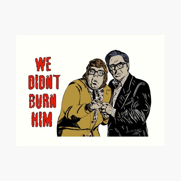 "The League of Gentlemen - Tubbs and Edward" Art Print for Sale by ...