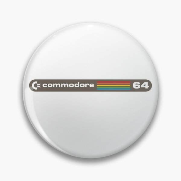 "commodore 64 logo" Pin for Sale by newpepsi95 | Redbubble