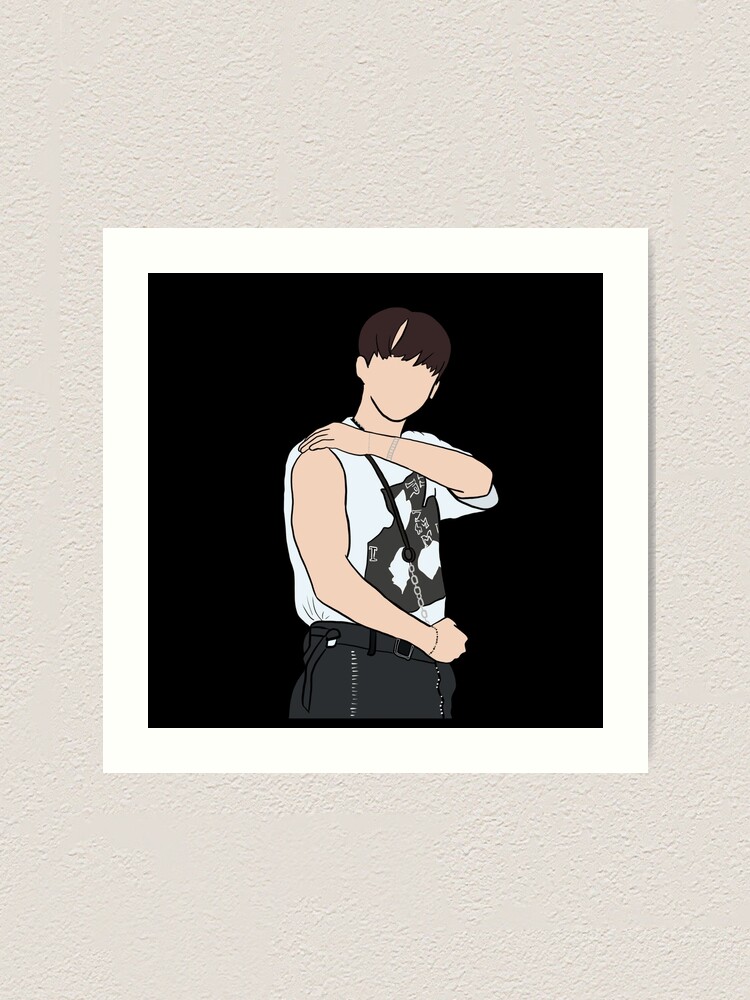 "Sticker - Changbin , Stray Kids " Art Print for Sale by Amy Hearts ...
