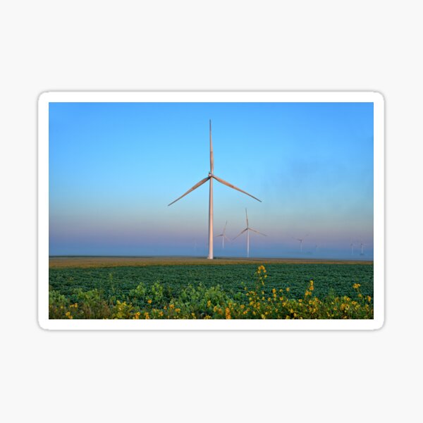 "Power Of Wind" Sticker for Sale by Duane Klipping | Redbubble