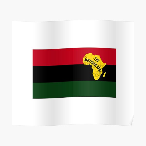"Pan African Flag" Poster by nmalarcher | Redbubble
