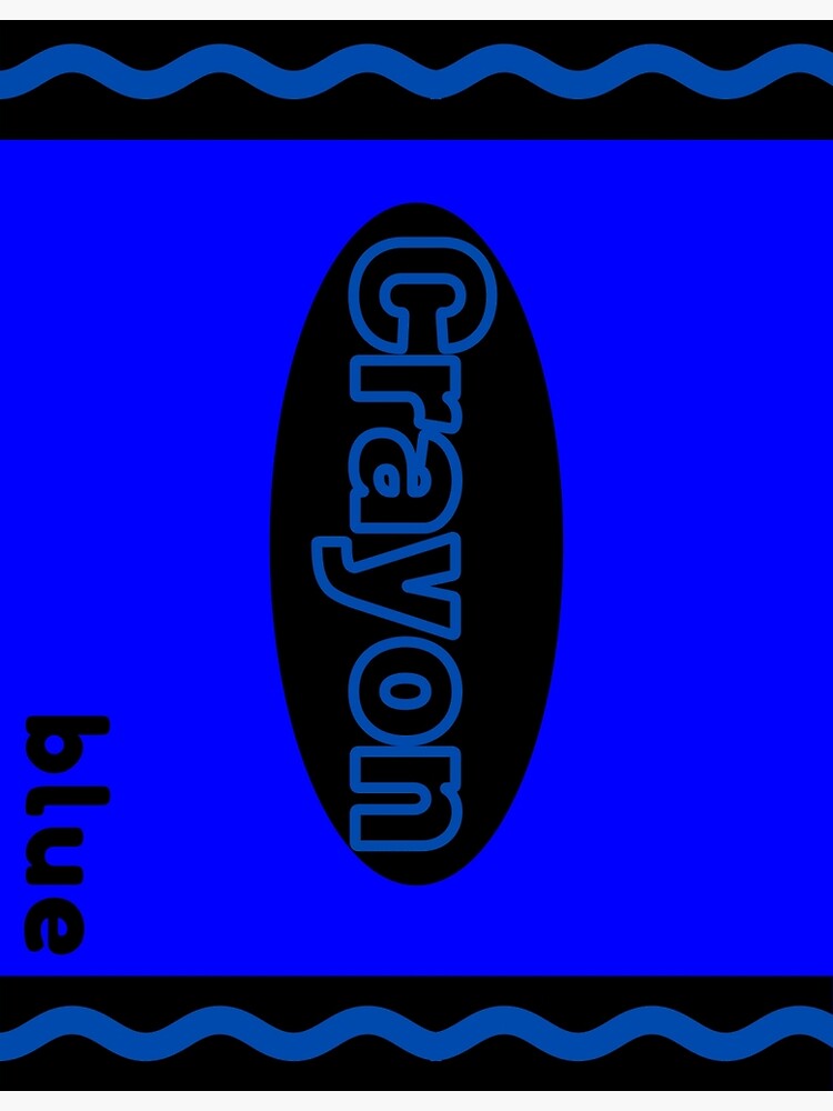"Blue Crayon Box Halloween Crayon Costume Couples Group 2020 Essential" Poster for Sale by ...