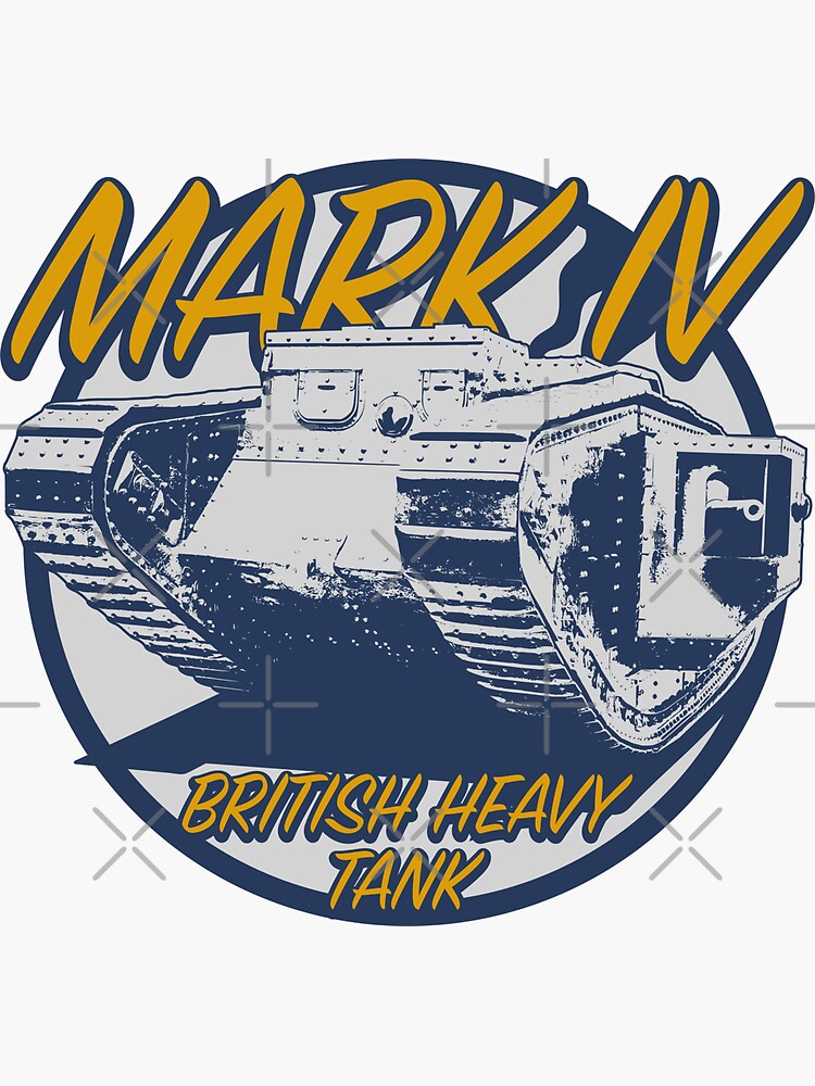 "Mark IV Tank" Sticker for Sale by StrongVlad | Redbubble