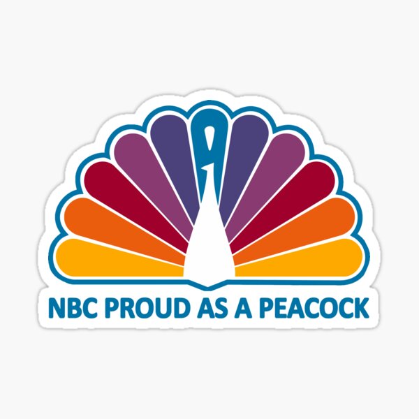 Nbc Peacock Stickers | Redbubble