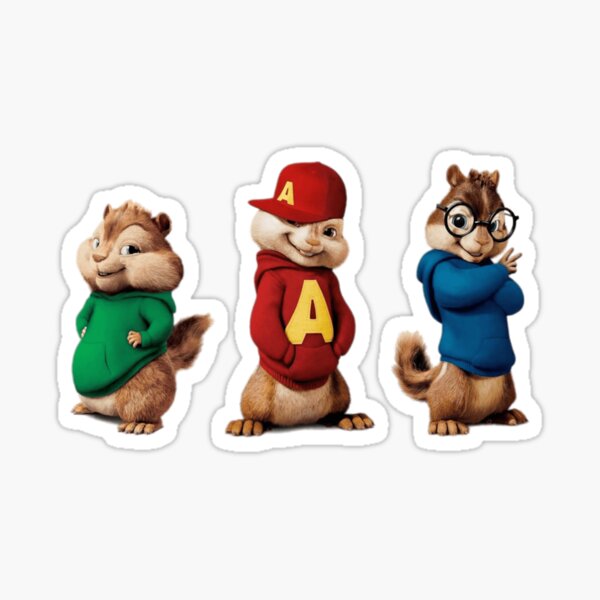 Alvin And The Chipmunks Stickers | Redbubble