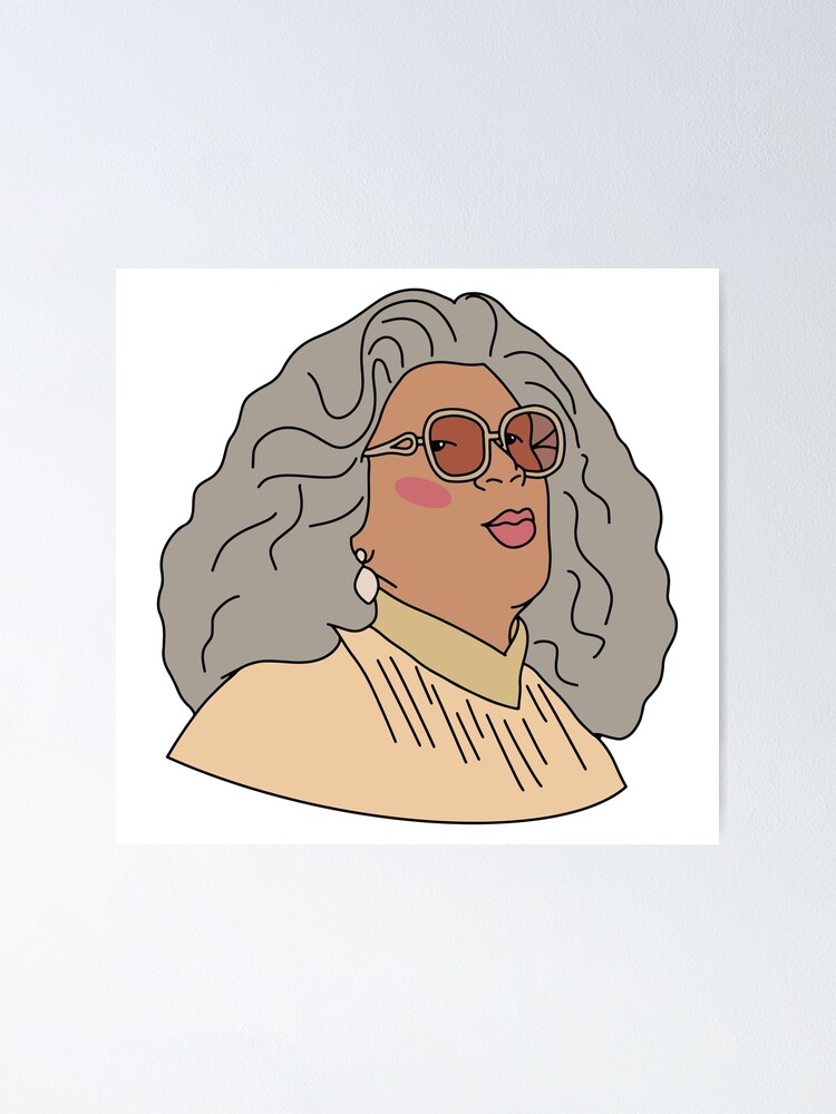 "Madea, Tyler Perry" Poster for Sale by MaddyArtist | Redbubble