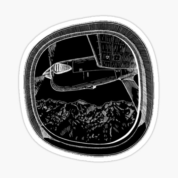 "Twin Otter Window" Sticker for Sale by scott4031 | Redbubble