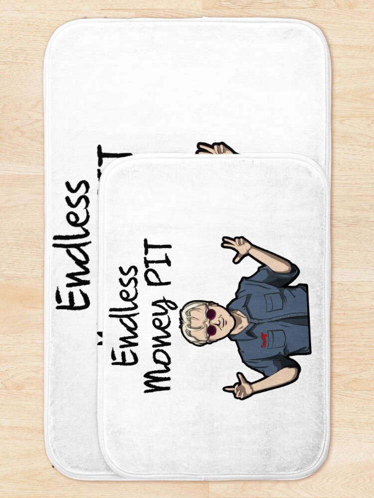 "Endless Money Pit, Scotty Kilmer Classic" Bath Mat by Mastersheets ...