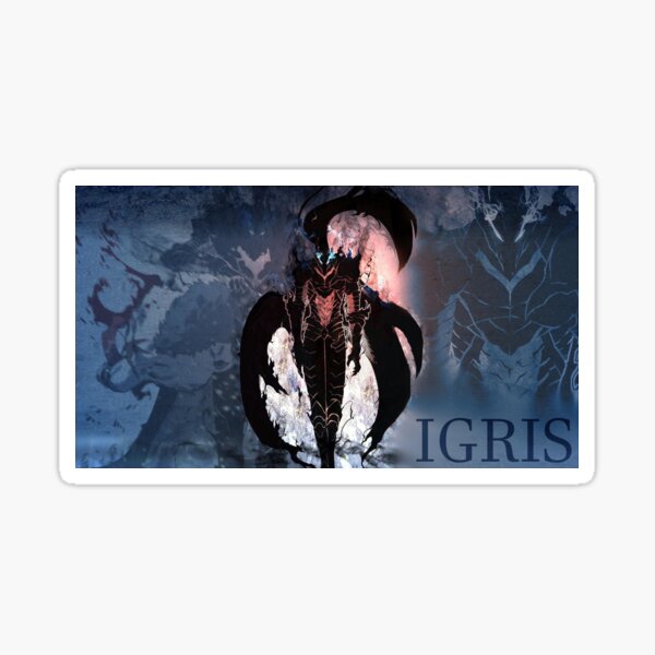 "Solo Leveling Igris" Sticker for Sale by JohannGuibert | Redbubble