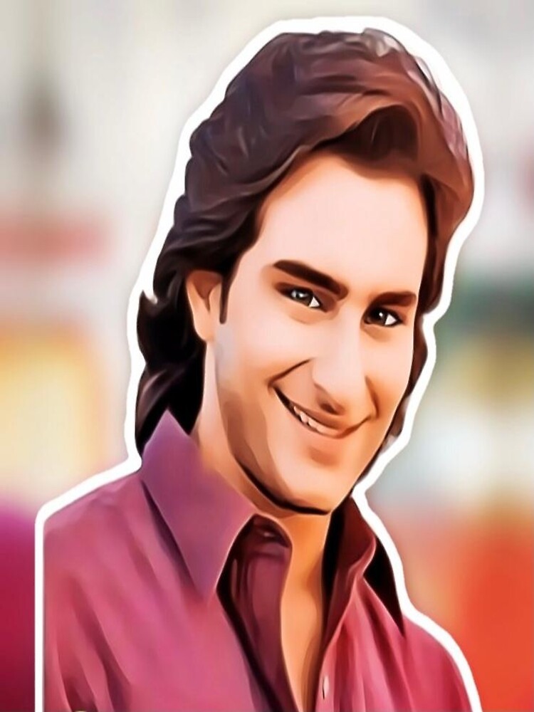 "Saif Ali Khan" Poster by Danlatif | Redbubble