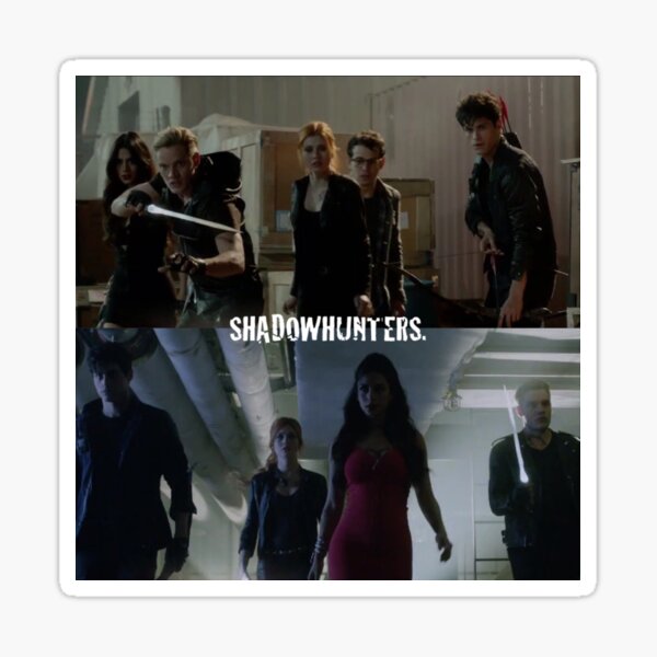 "Shadowhunters " Sticker by joliverhouse | Redbubble