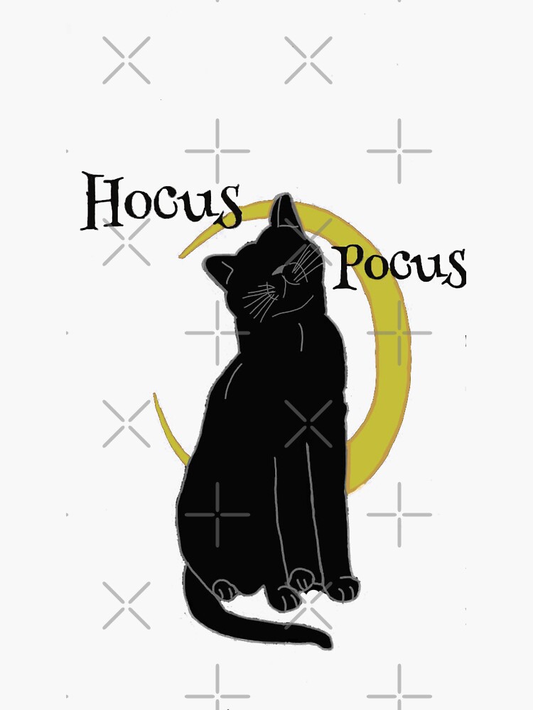 "Thackery Binx- hocus focus " Sticker by themagnificers | Redbubble