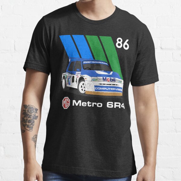 "MG metro 6r4 RAC 86 black version" T-shirt for Sale by purpletwinturbo ...