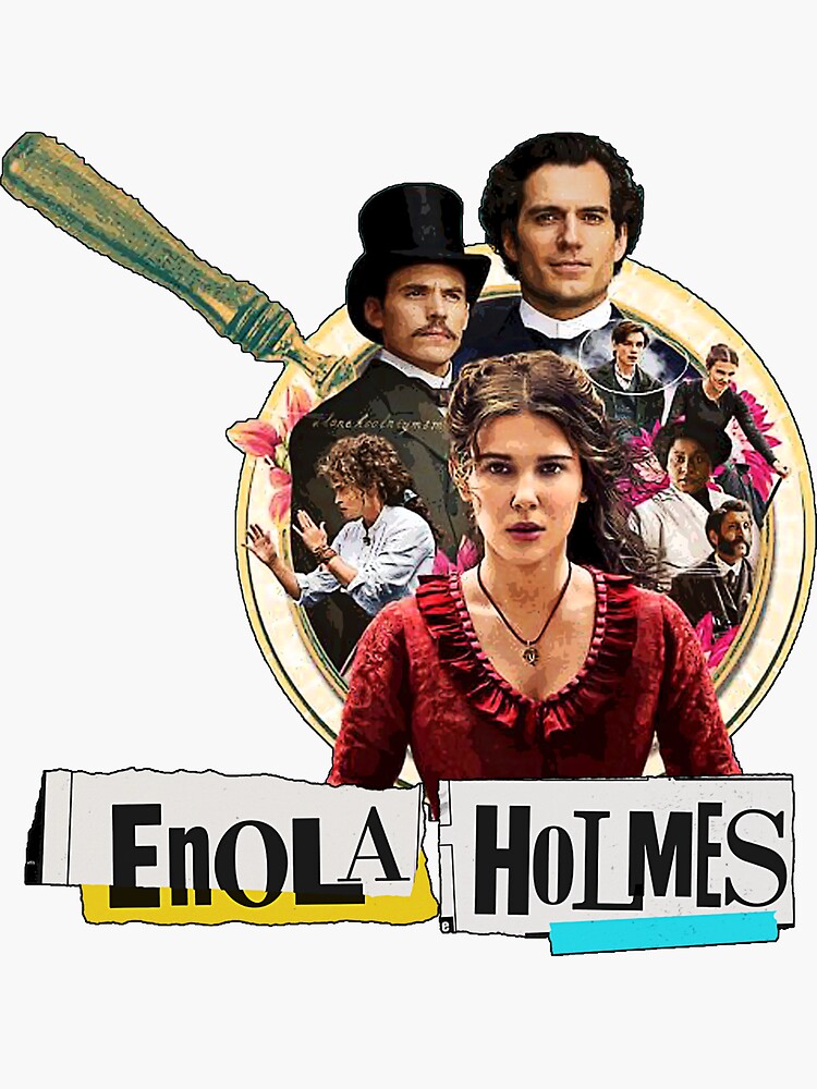 "Enola Holmes Movie T-Shirt " Sticker by TrueTshirtShop | Redbubble