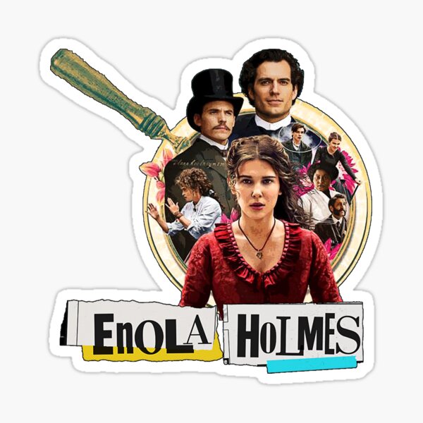 "Enola Holmes Movie T-Shirt " Sticker by TrueTshirtShop | Redbubble