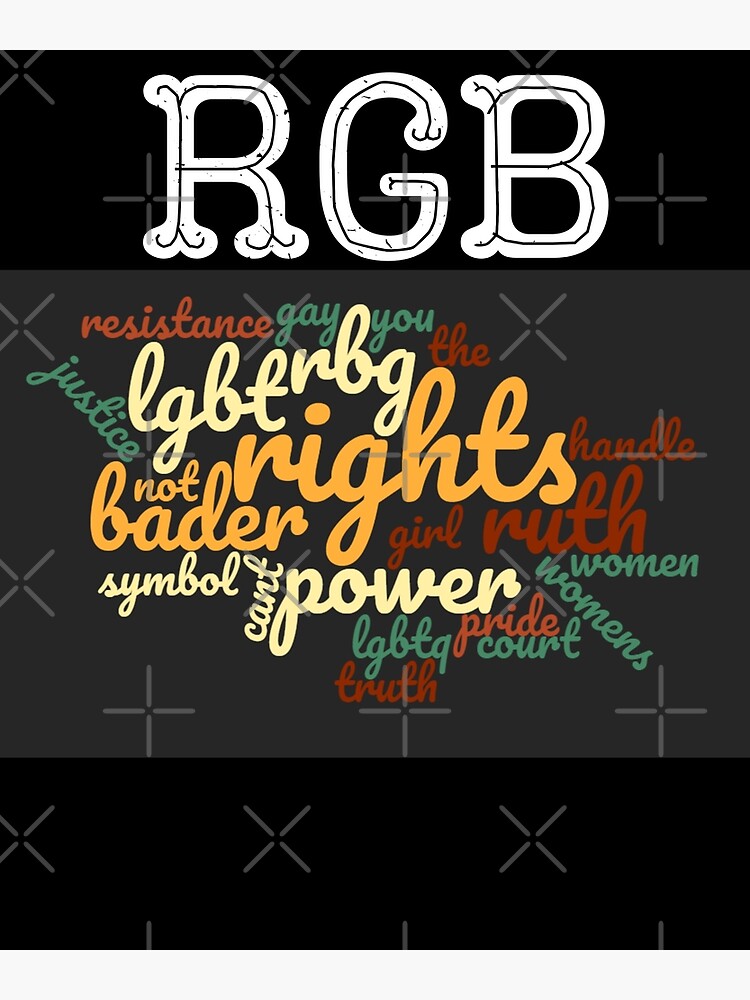 "RGB word art" Poster for Sale by fra02 | Redbubble