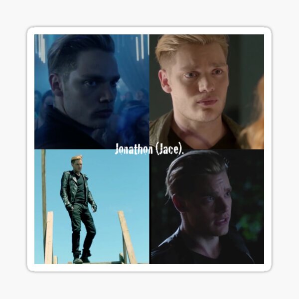 "Jace Wayland" Sticker for Sale by joliverhouse | Redbubble