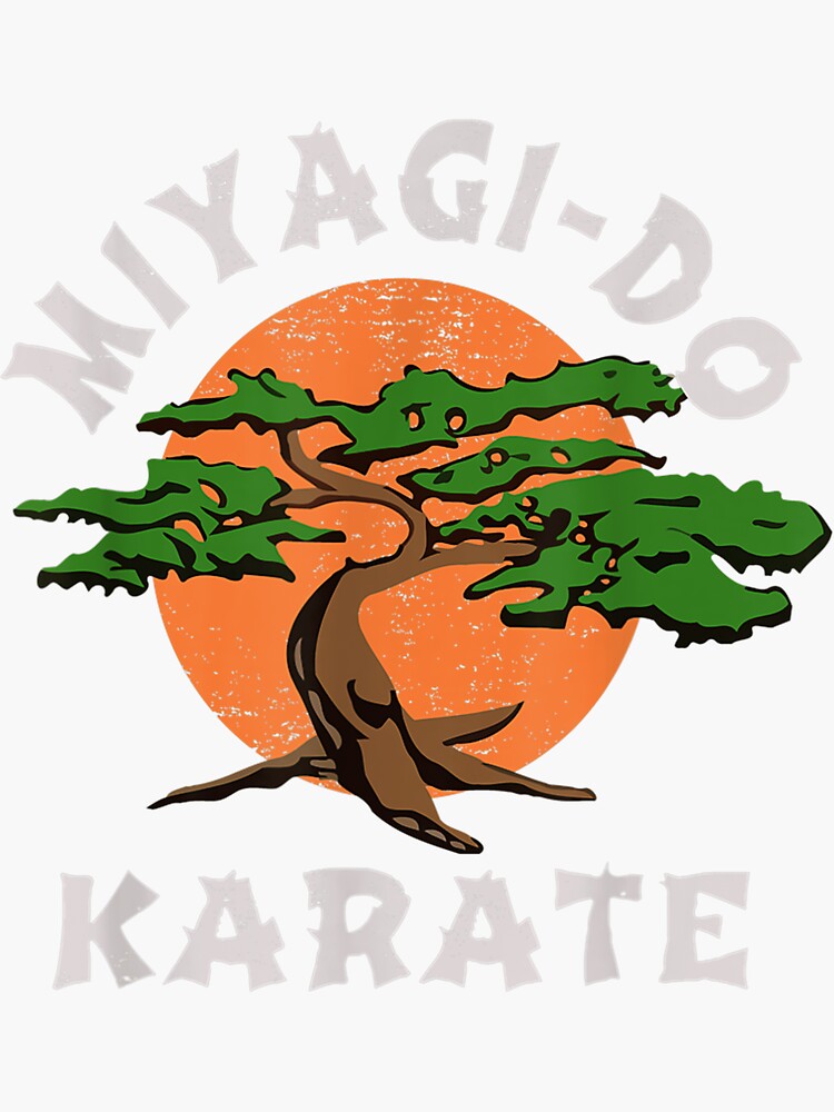Pegatina «Árbol Miyagi-do Karate» de DorothysGray | Redbubble