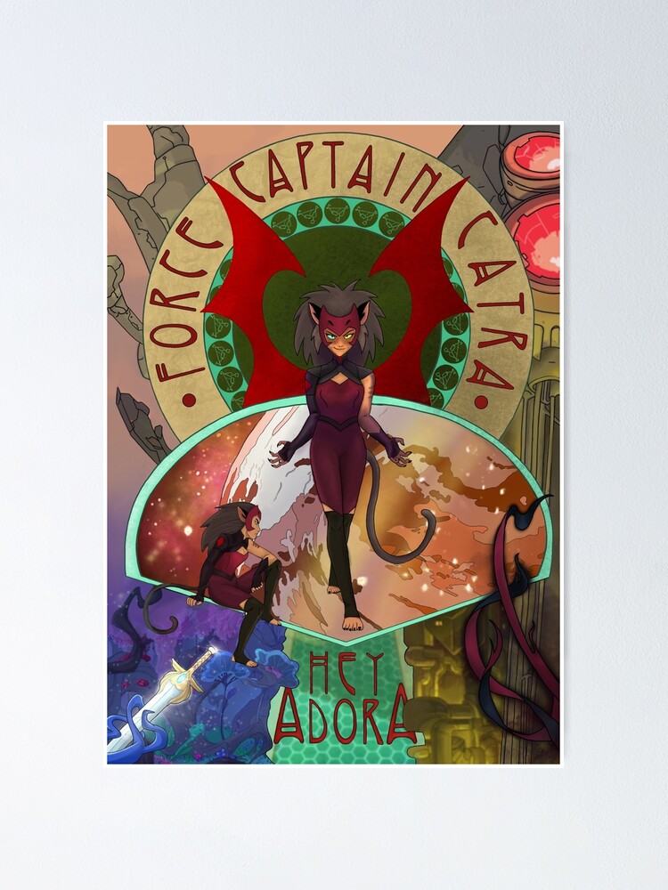 "Force Captain Catra" Poster for Sale by HollieRae | Redbubble