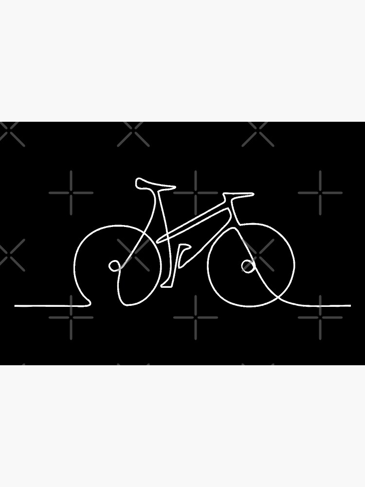 "CYCLE BICYCLE Bike Single line Minimal Sketch, continuous line art ...