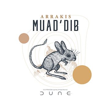 "Dune 2020 Muad'Dib" Poster for Sale by SvartInk | Redbubble