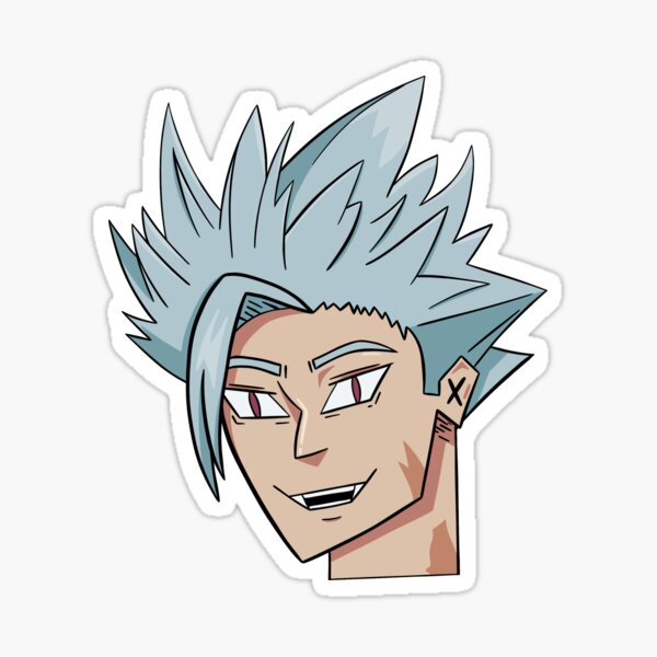 "ban from seven deadly sins" Sticker for Sale by bbelz9 | Redbubble
