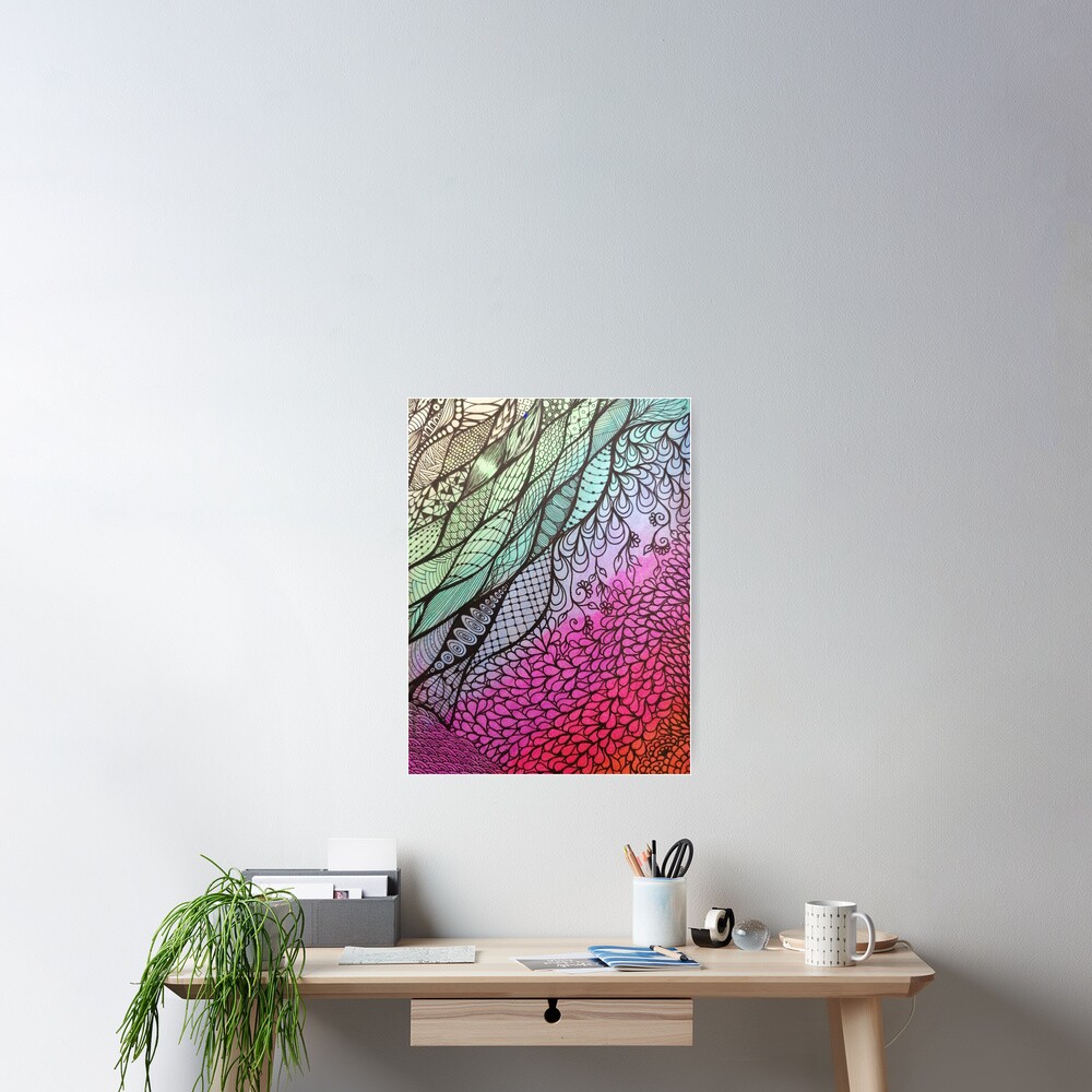 "Zentangle" Poster by TamaraCreoArt | Redbubble