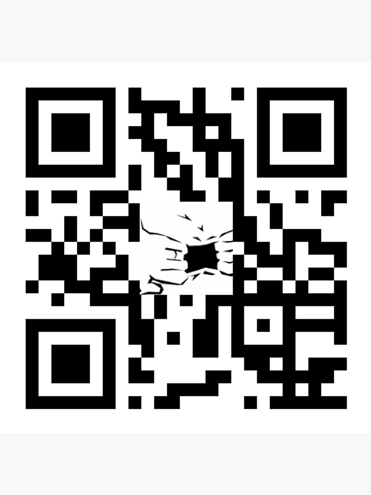 "GOATSE QR Code" Sticker for Sale by gungable | Redbubble