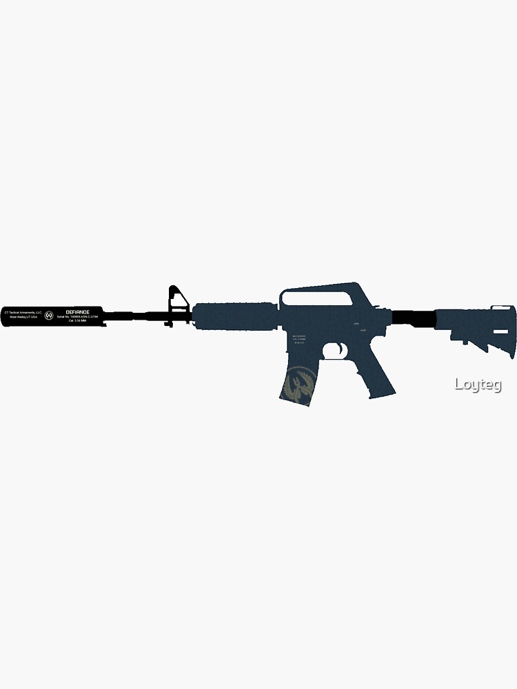 "M4A1-S Guardian" Sticker for Sale by Loyteg | Redbubble