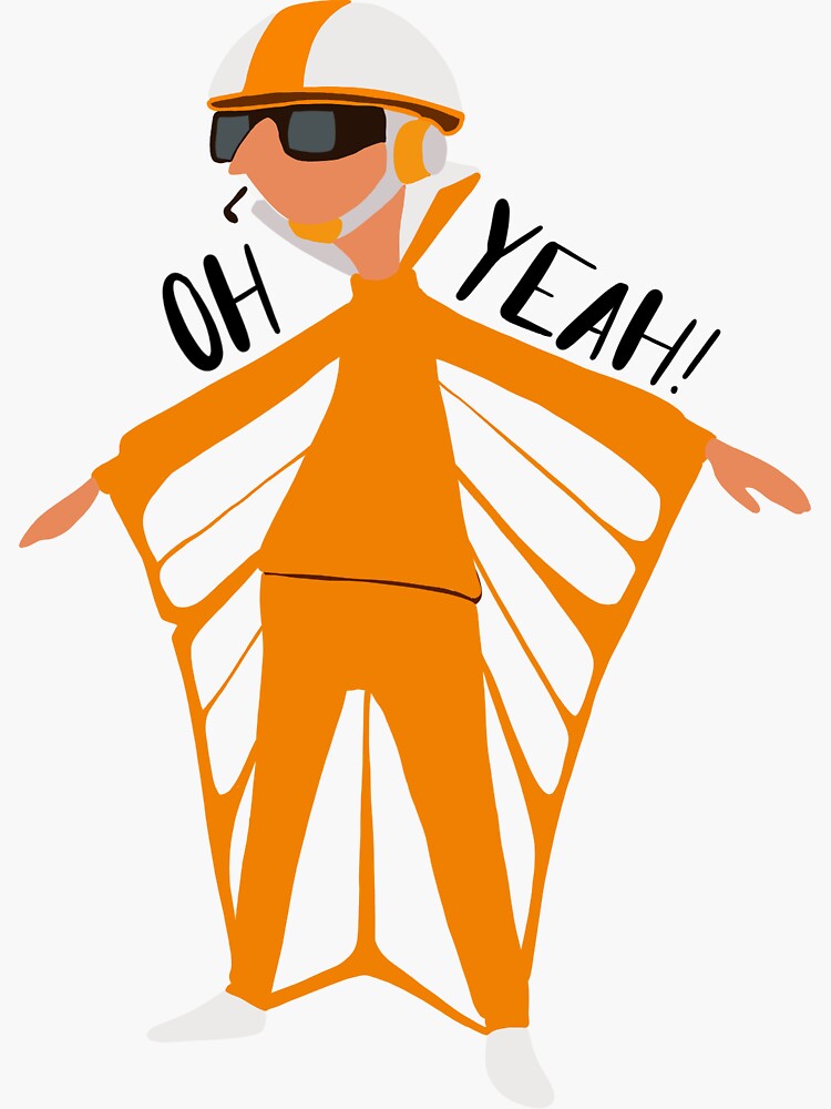 Oh yeah” vector" Sticker for Sale by sweller168 | Redbubble
