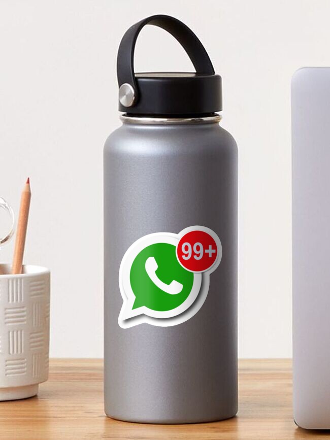 "WhatsApp Messages" Sticker for Sale by SKpixel | Redbubble