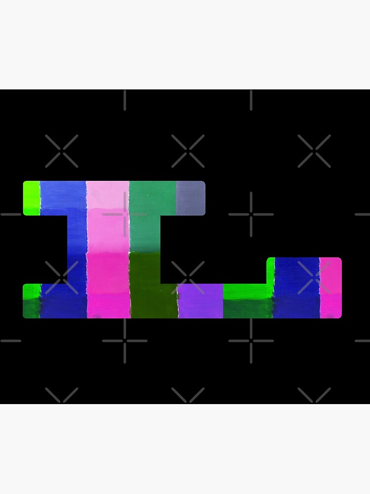 "Psychedelic - Gamer - Letter "L"" Poster by fjavier63 | Redbubble