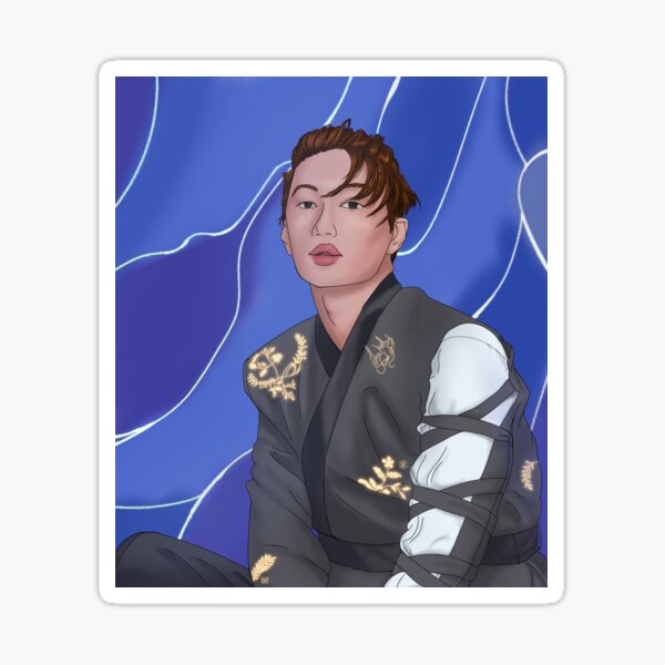 "superm kai tiger inside" Sticker for Sale by thelocked | Redbubble