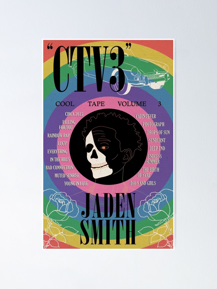 Jaden Smith Print CTV3 Cool Tape Vol 3,Album Cover Poster,Jaden Smith ...
