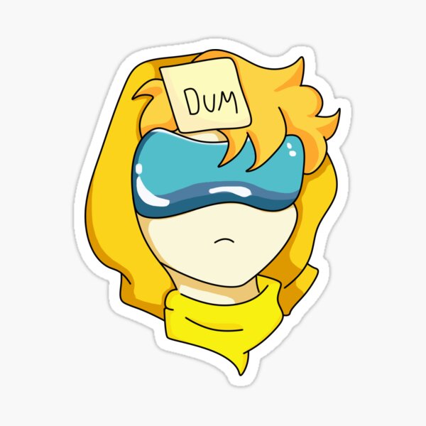 Among Us Dum Stickers | Redbubble