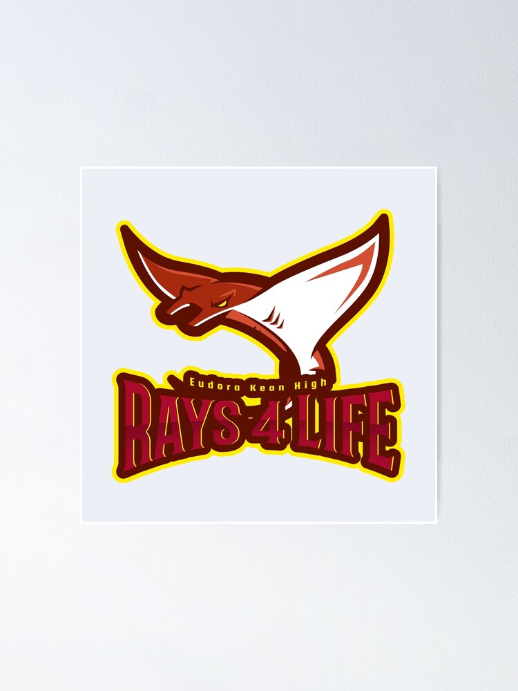 "Eudora Kean Devil Rays" Poster by WearThePositive | Redbubble