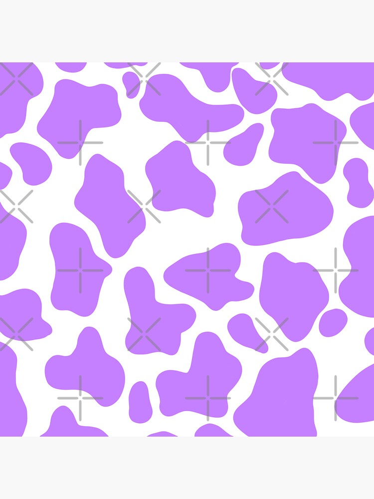 "PURPLE COW." Sticker by spookyhotgirl | Redbubble