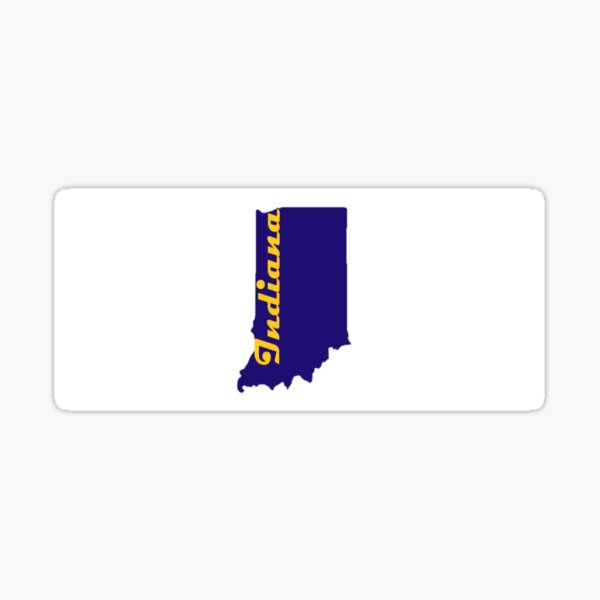 "Indiana" Sticker for Sale by lulugou | Redbubble