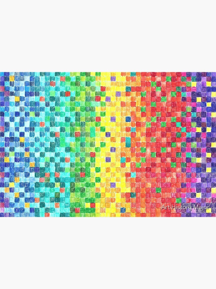 "GRAPH PAPER RAINBOW" Photographic Print by arthistorymajor | Redbubble