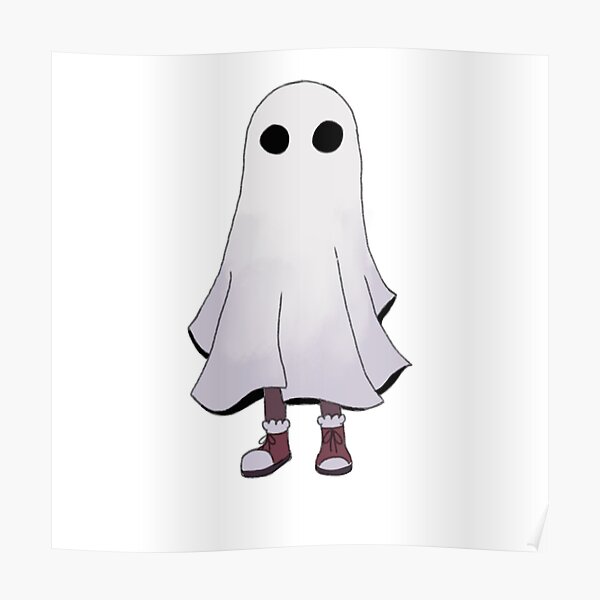 "Ghost Sheet" Poster by Sophia-Skyee | Redbubble