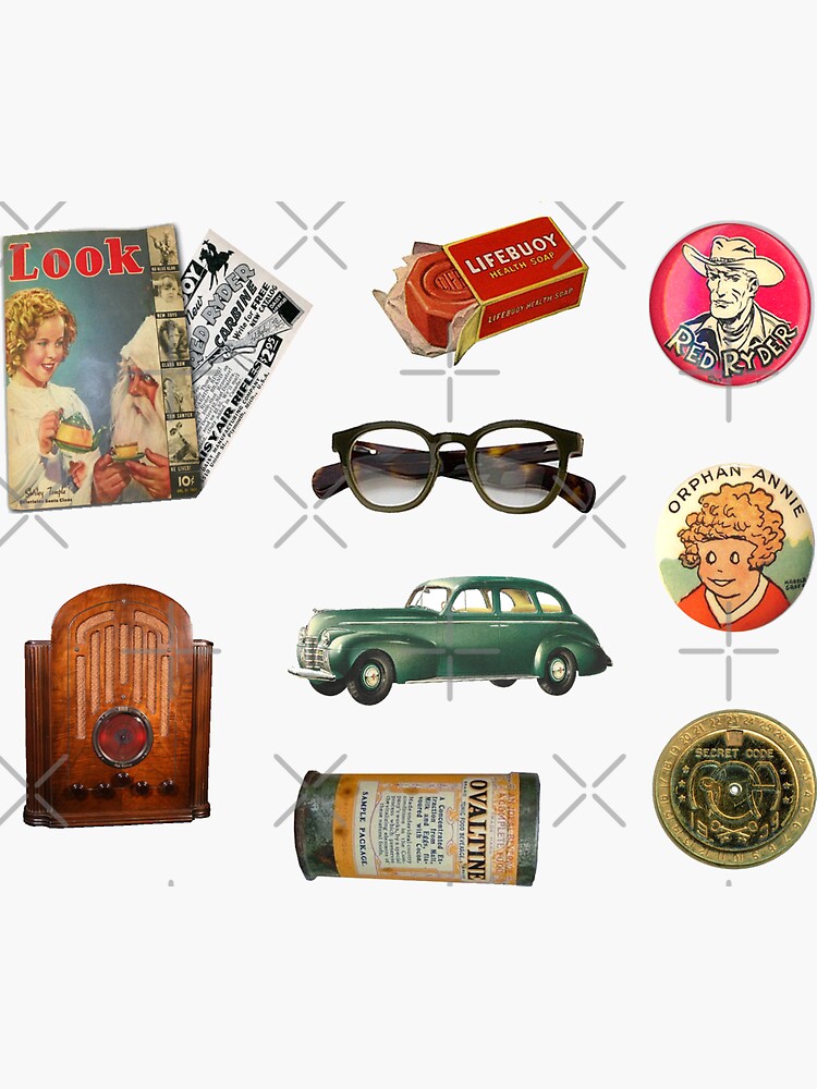 "A Christmas Story - Sticker Sheet Pack" Sticker for Sale by elevens ...