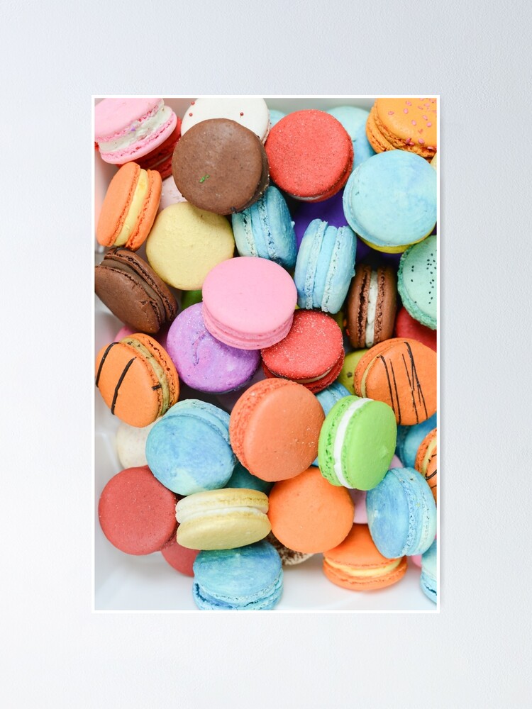 "Macaron Macarons" Poster by Espanglishstuff | Redbubble