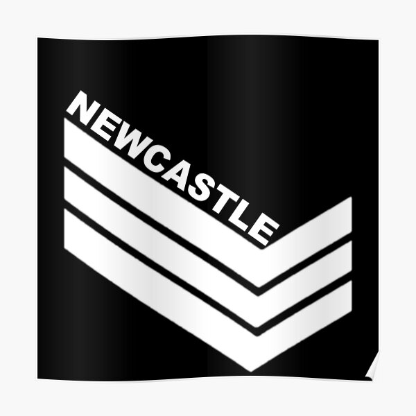 "Newcastle 80s Retro" Poster by Retrofootball | Redbubble