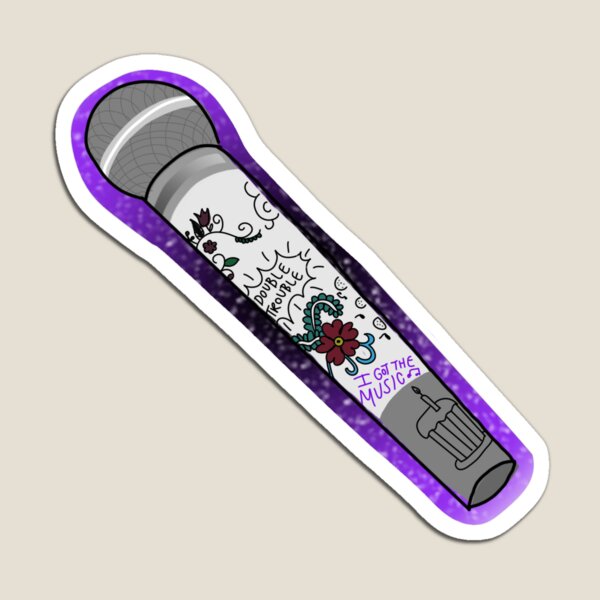 "Julie Molina's Microphone" Magnet for Sale by thejunglebrooke | Redbubble