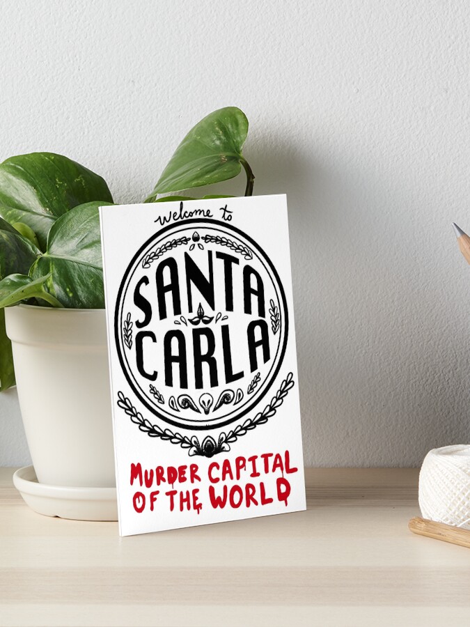 "Santa Carla" Art Board Print for Sale by Charlotte Sophia Severin ...