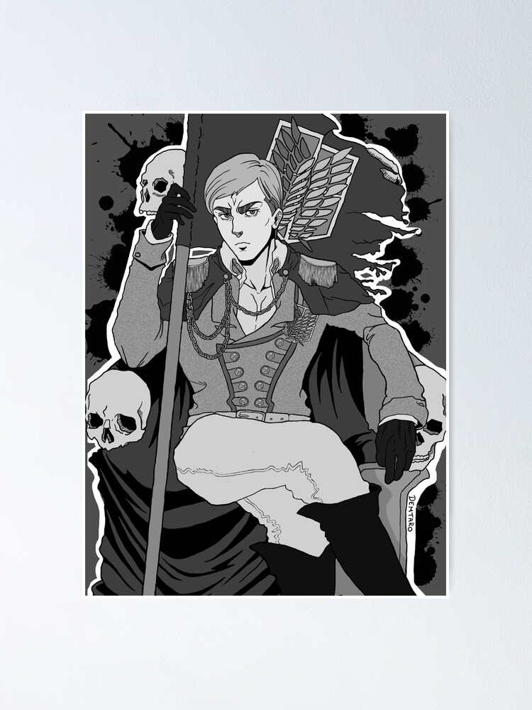 "Erwin smith" Poster for Sale by DemTaro | Redbubble