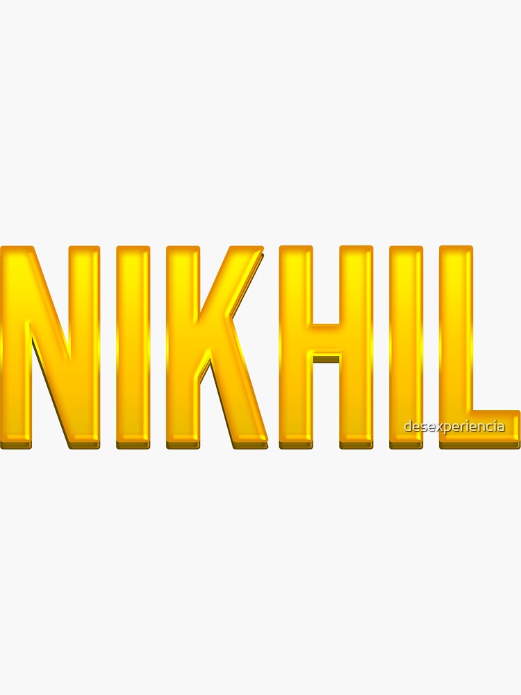 Nikhil Naam