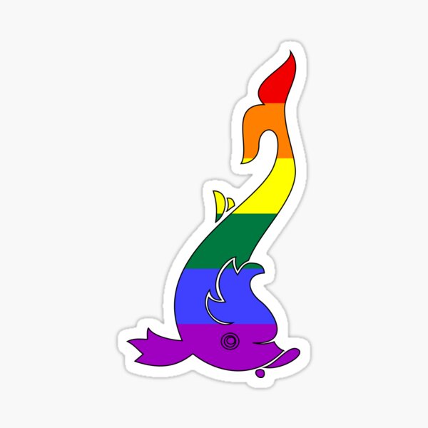 "Rainbow Fish Rainbow Pride By Bent Sentiments LGBT gay lesbian ...